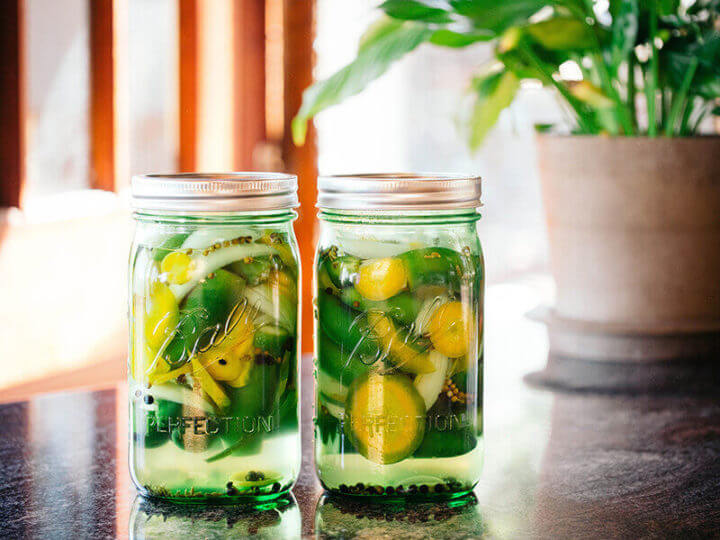 Fiesta Peppers for International Can-It-Forward Day - Garden Betty