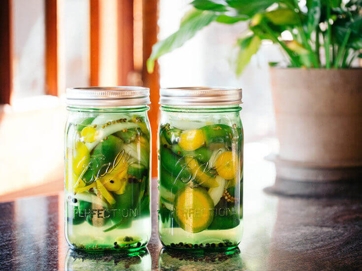 Fiesta Peppers for International Can-It-Forward Day - Garden Betty