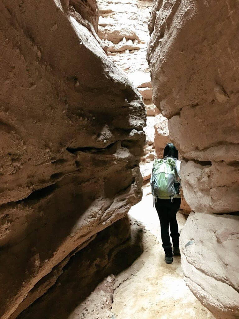 Climbing the Ladder Canyon Trail in Mecca Hills – Garden Betty