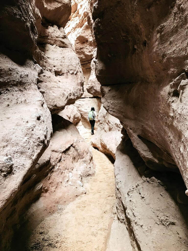 Climbing the Ladder Canyon Trail in Mecca Hills – Garden Betty