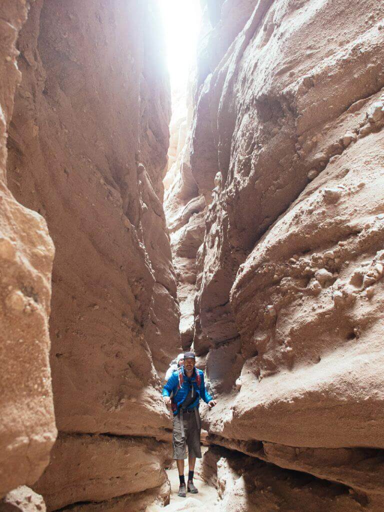 Climbing the Ladder Canyon Trail in Mecca Hills – Garden Betty