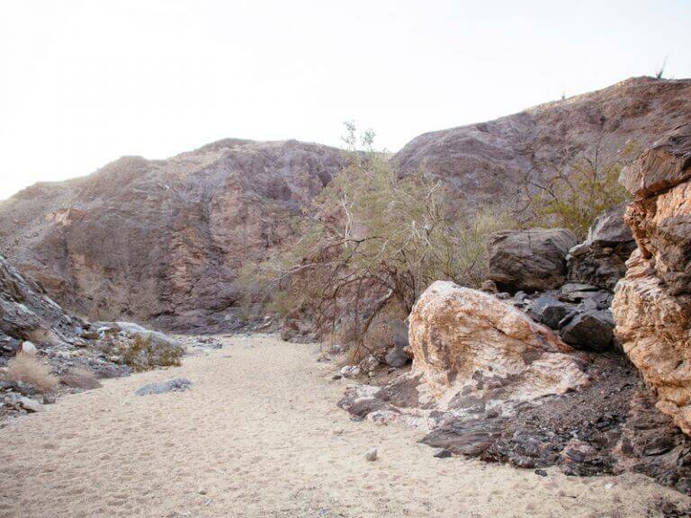 Climbing the Ladder Canyon Trail in Mecca Hills – Garden Betty