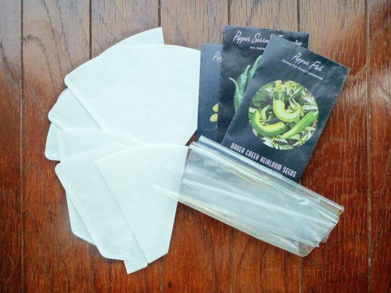 Germinate Seeds Quickly With Coffee Filters or Paper Towels