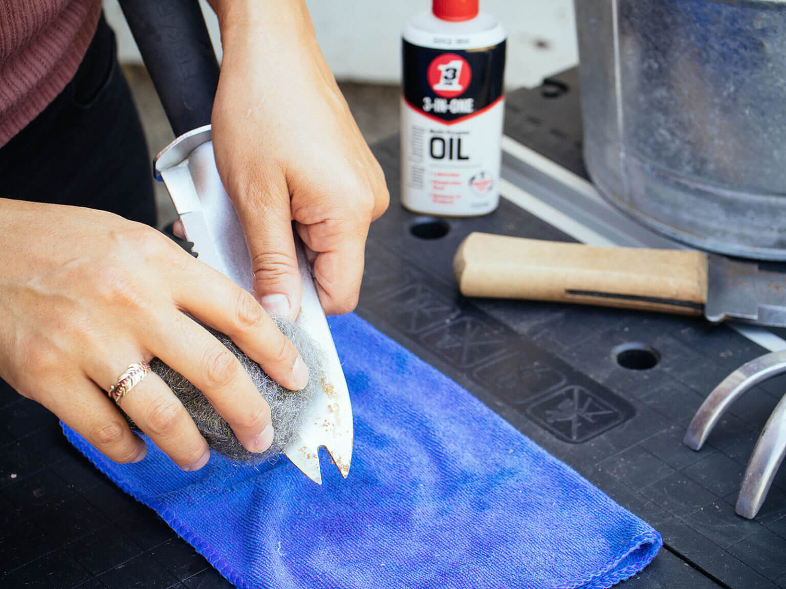 DIY Tool Cleaning Station: The Fastest Way to Clean Garden Tools ...