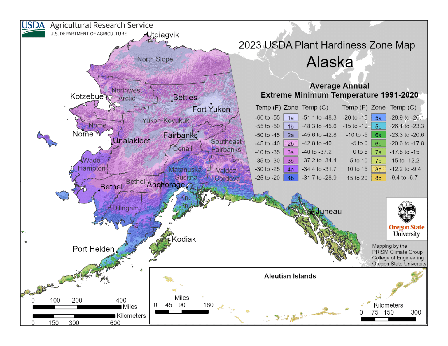Look Up Your Growing Zone and State Map of USDA Hardiness Zones ...